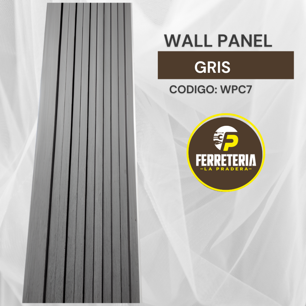 WALL PANEL GRIS – Ferretería La Pradera